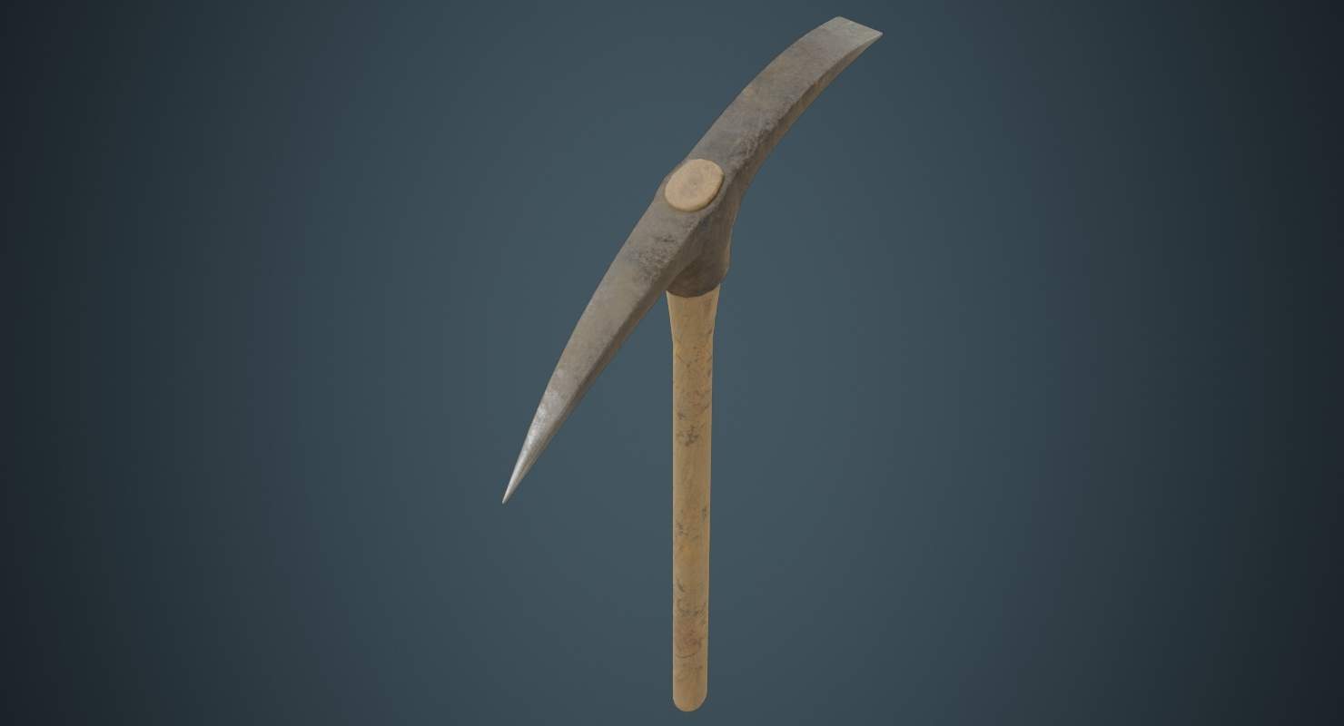 Pickaxe 2B - 3D Model by weeray