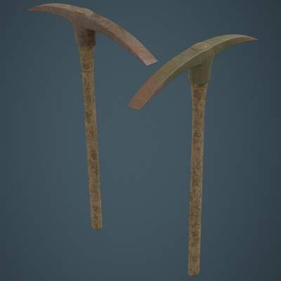Pickaxe 2C - 3D Model by weeray
