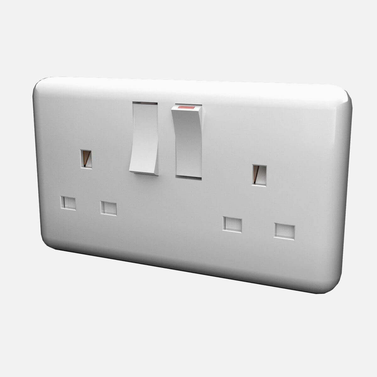 Plug Socket - 3D Model by weeray