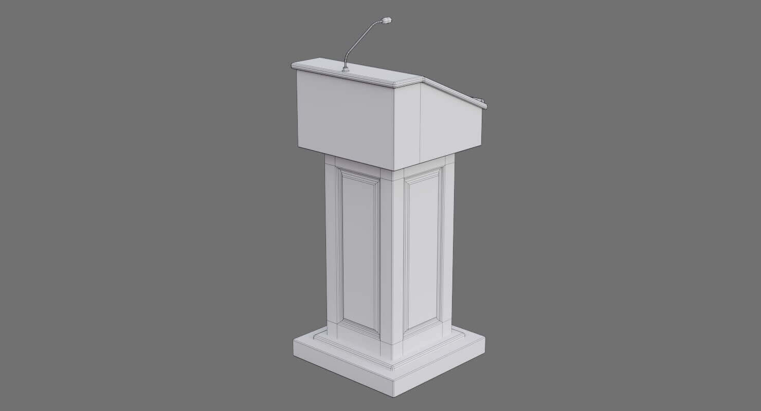 Podium - 3D Model by weeray