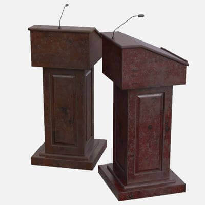 Low Poly Models | Furniture | Podiums | RenderHub