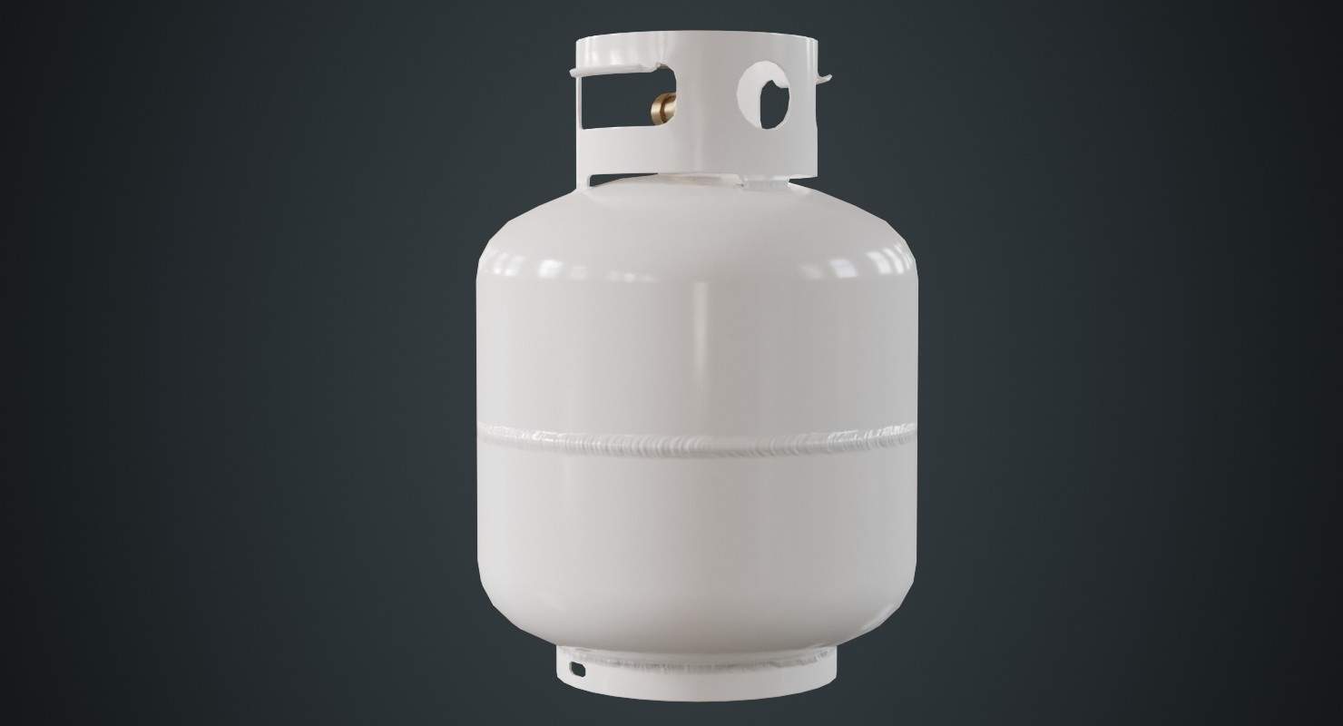 Propane Tank 1A - 3D Model by weeray