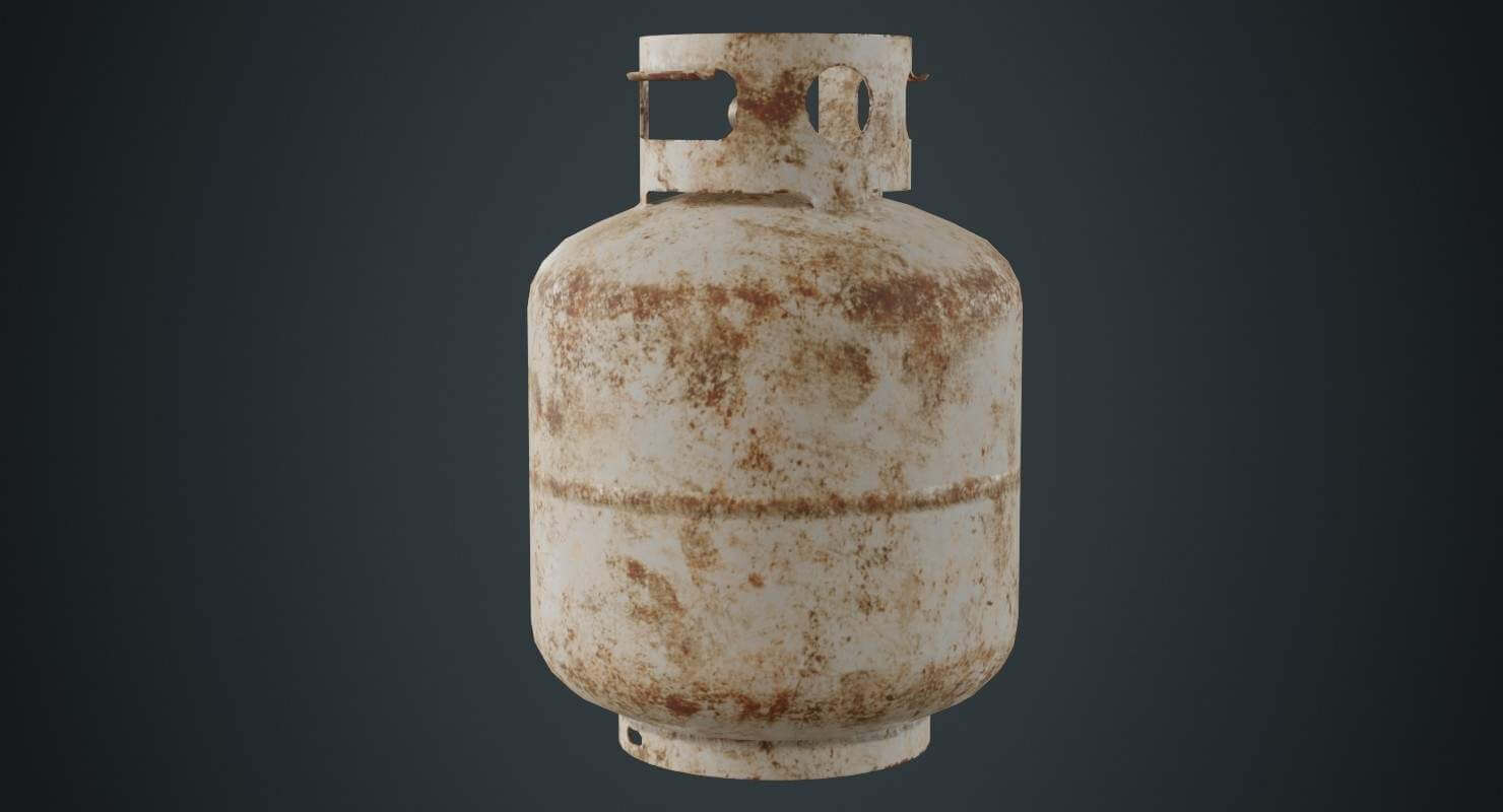 Propane Tank 1B - 3D Model by weeray