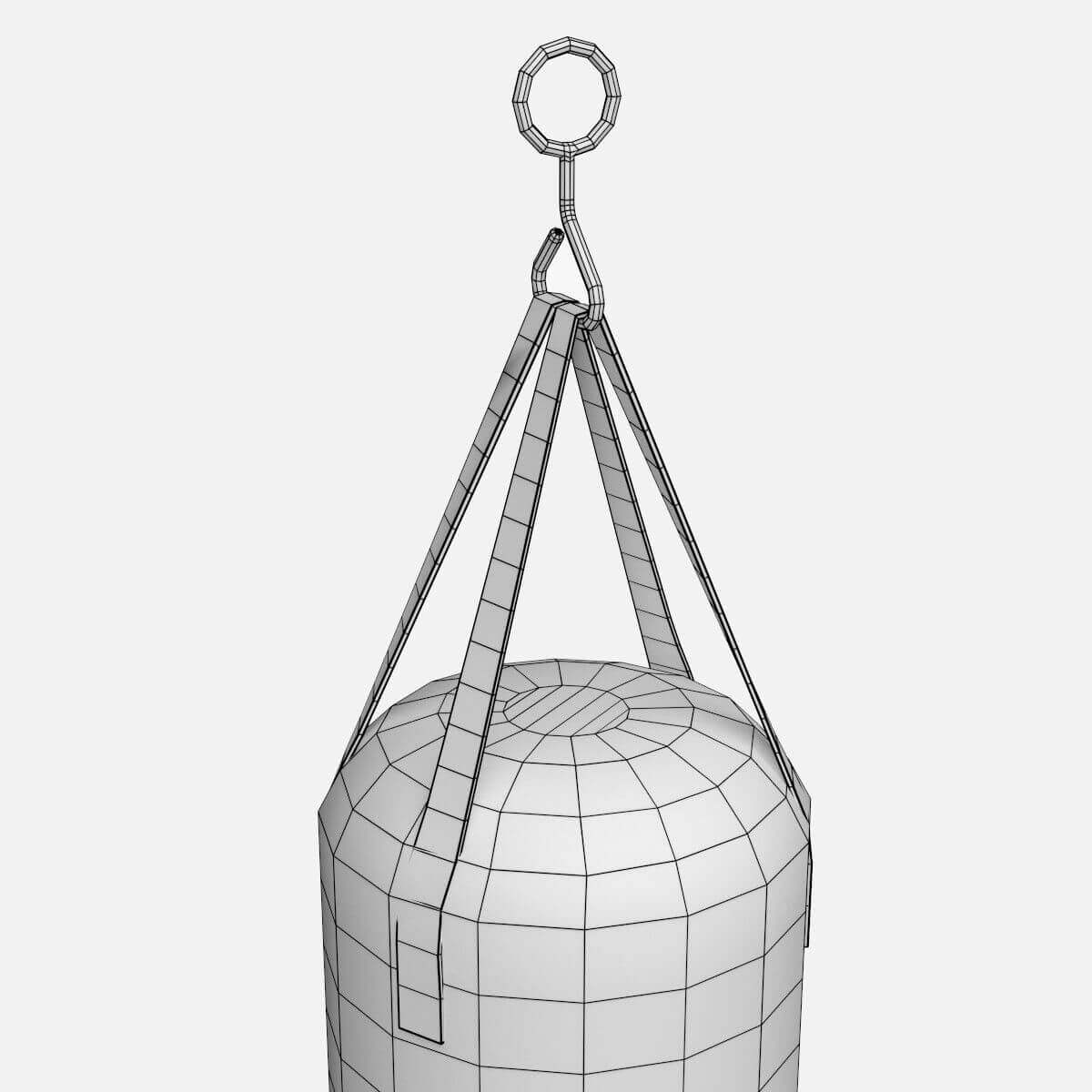 Heavy Punching Bag - 3D Model by weeray