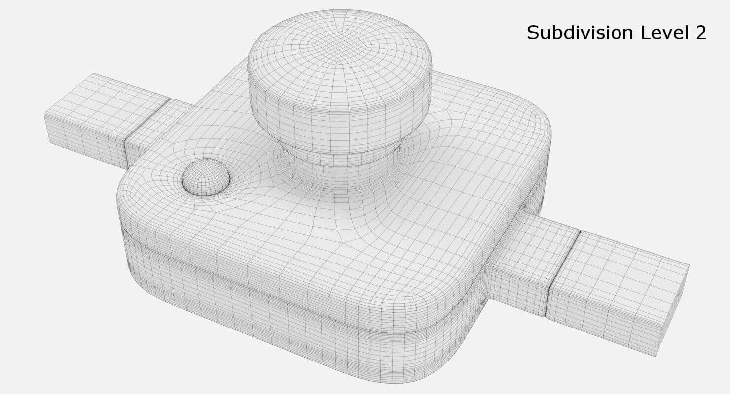 Pushbutton Switch - 3D Model by weeray