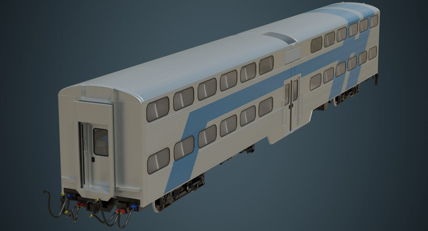 Railcar 1A 3D Model