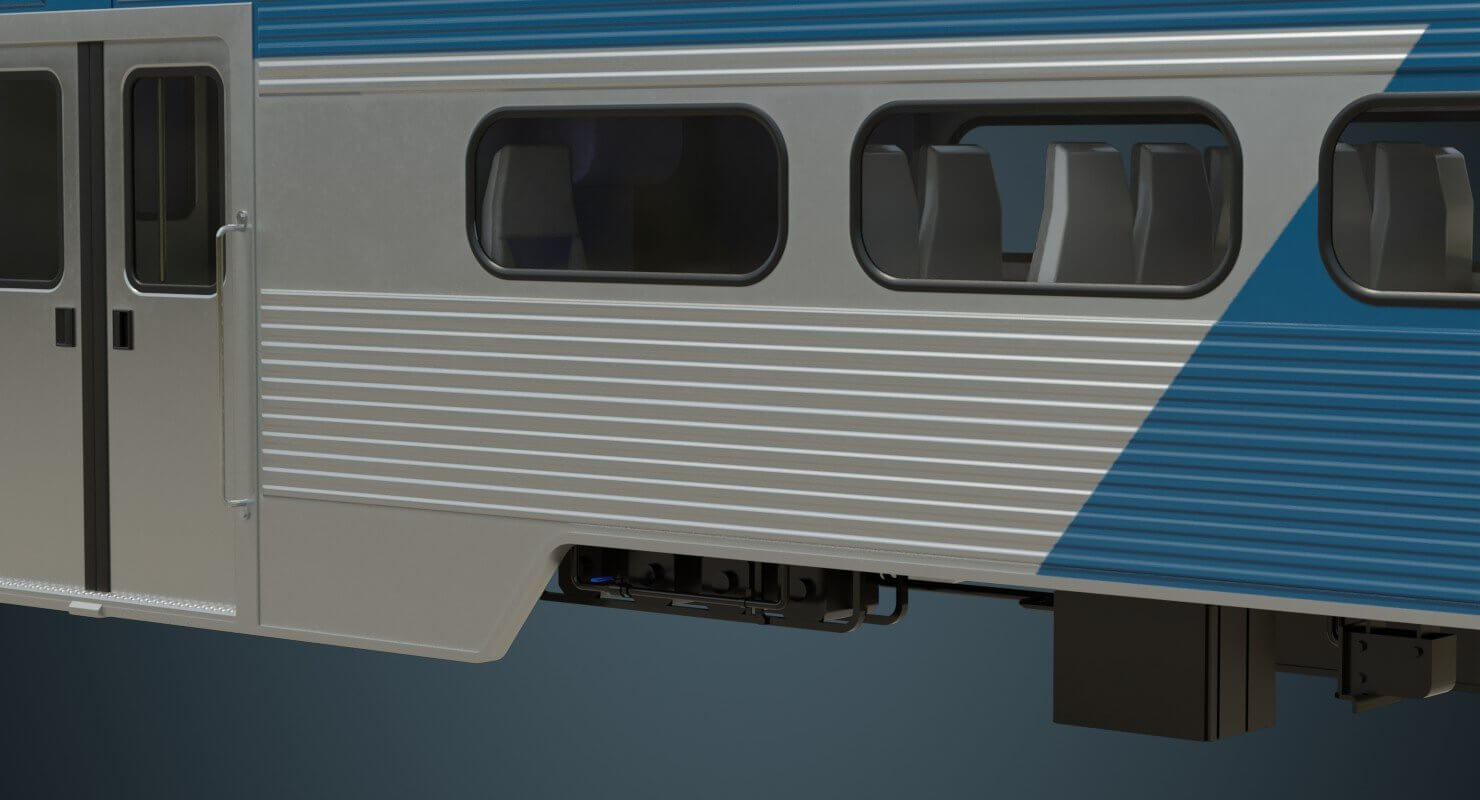Railcar 1A - 3D Model by weeray