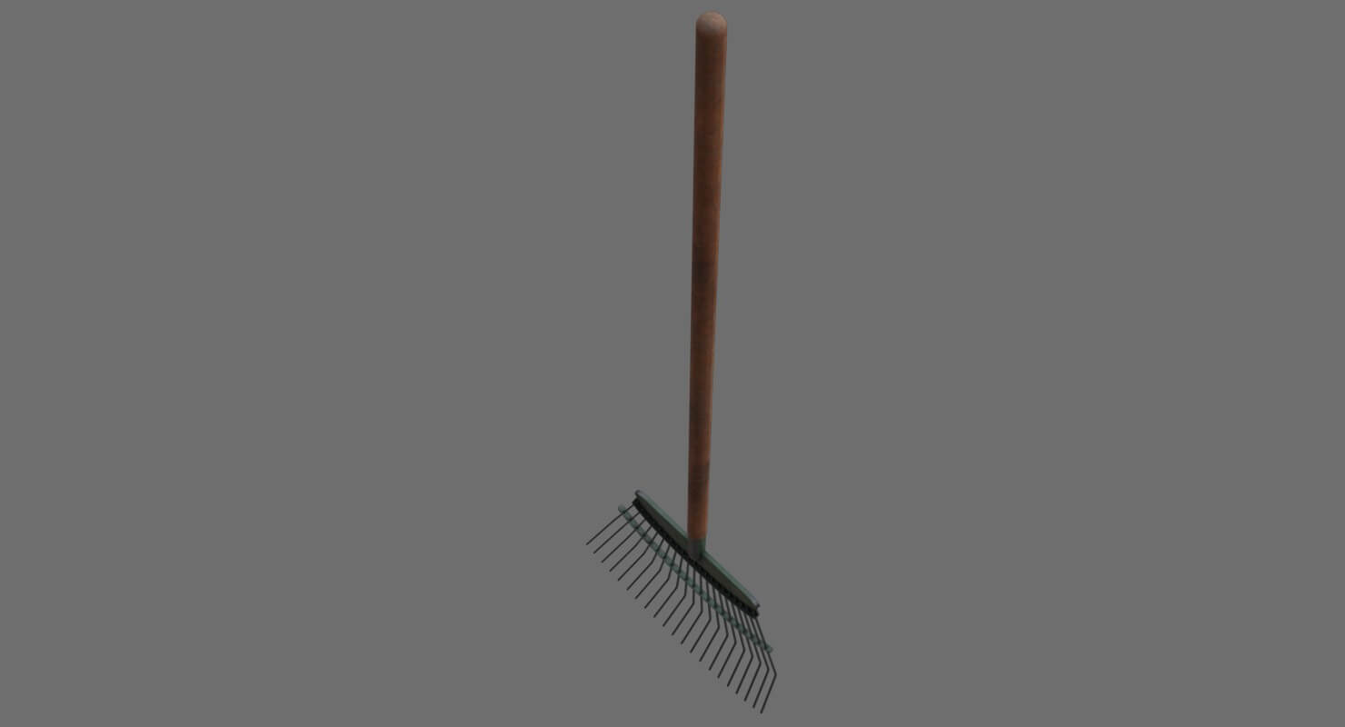 Rake (old) - 3D Model by weeray