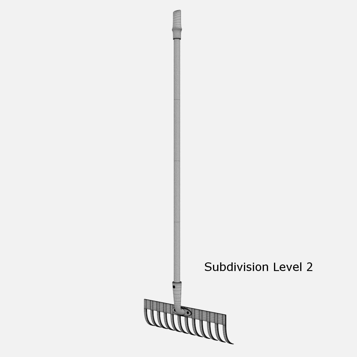 Rake - 3D Model by weeray