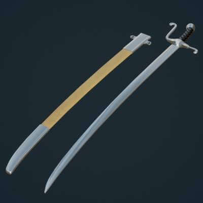 Sabre 1A - 3D Model by weeray