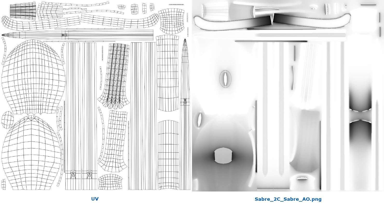 Sabre 2C - 3D Model by weeray