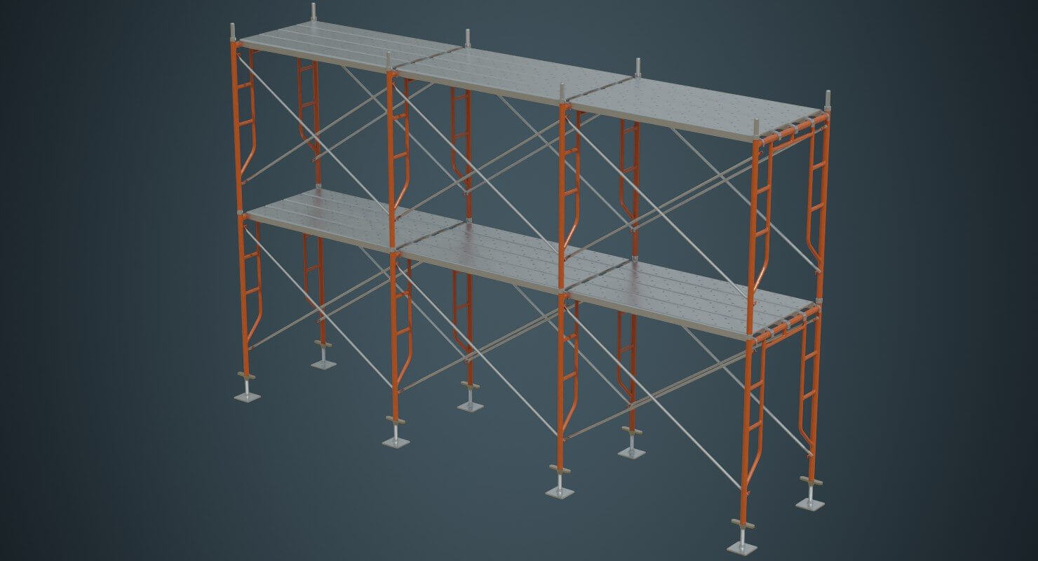 Scaffold 2A - 3D Model by weeray