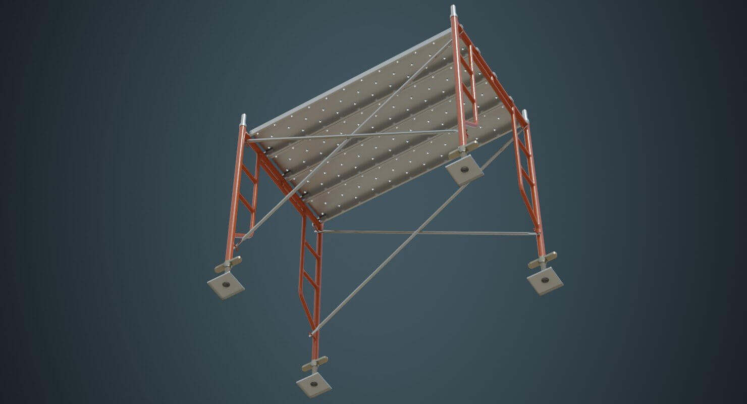 Scaffold 2A - 3D Model by weeray