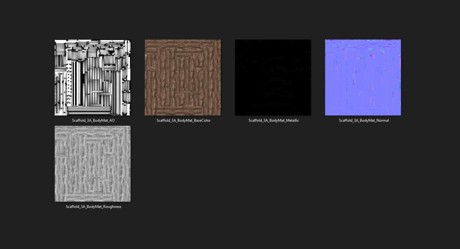 Scaffold 3A - 3D Model by weeray