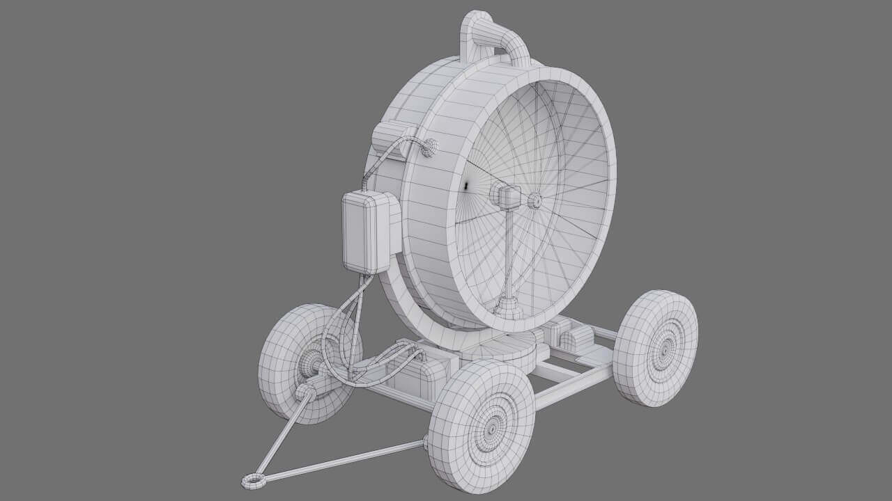 Searchlight - 3D Model by weeray