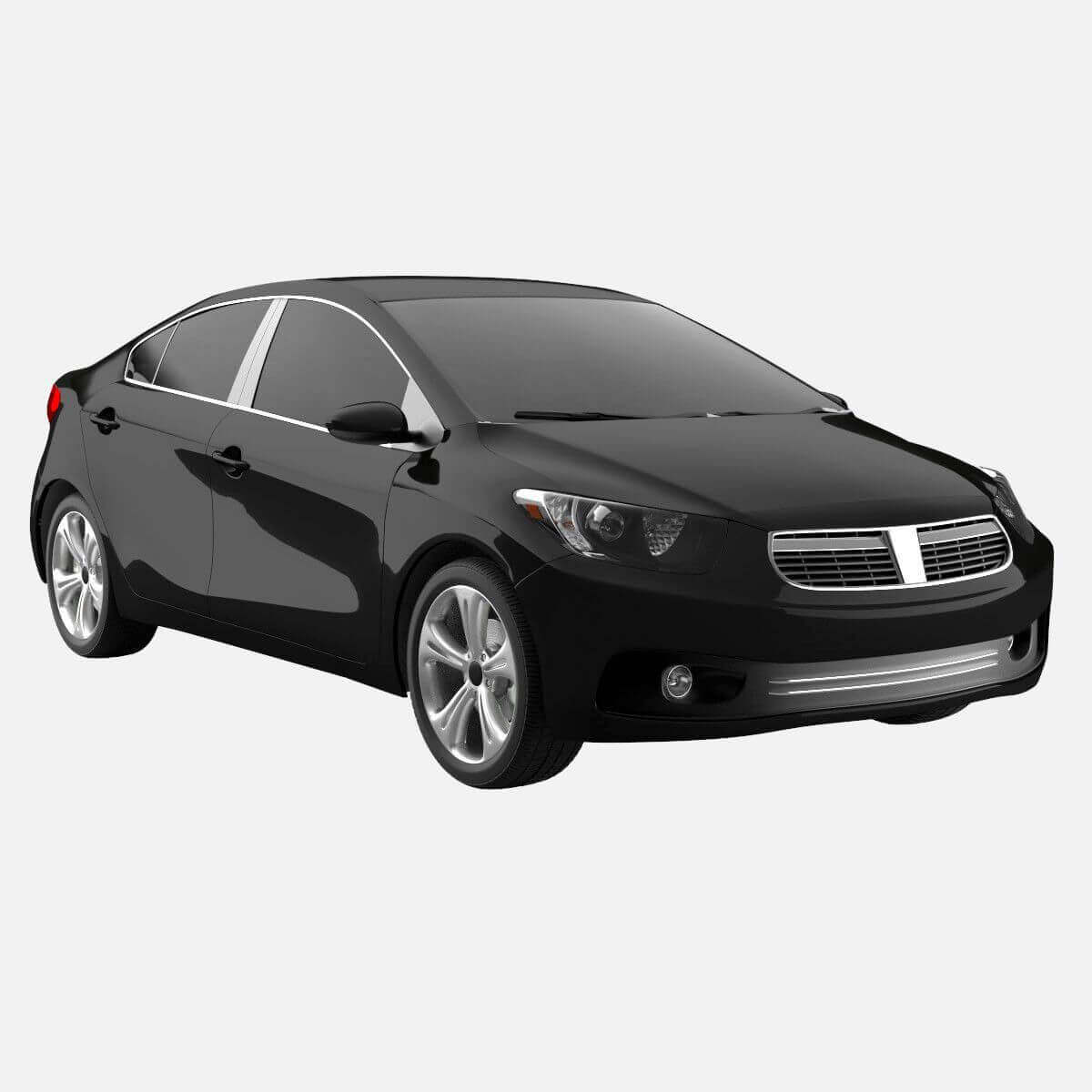 Sedan - 3D Model by weeray