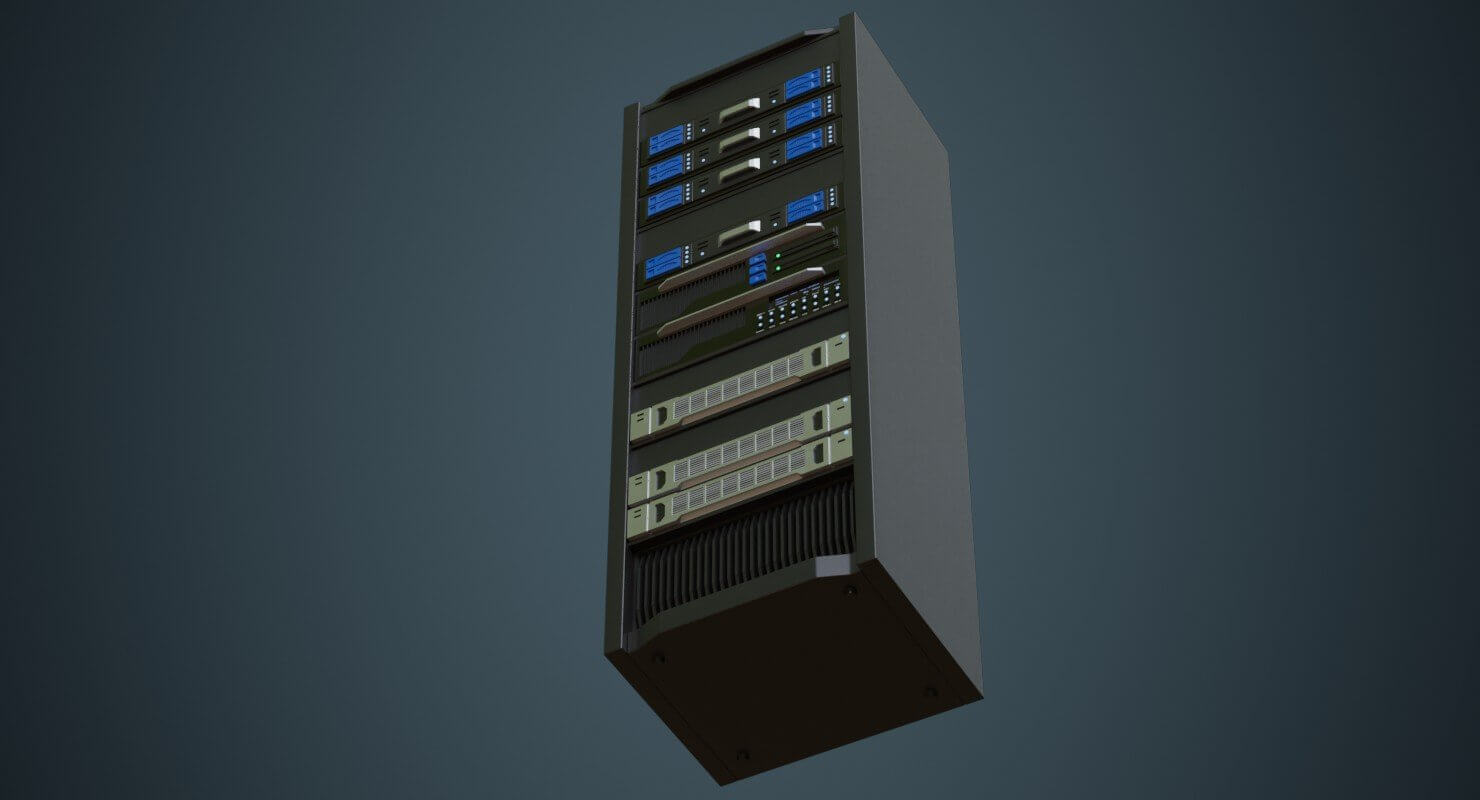 Server 1A - 3D Model by weeray