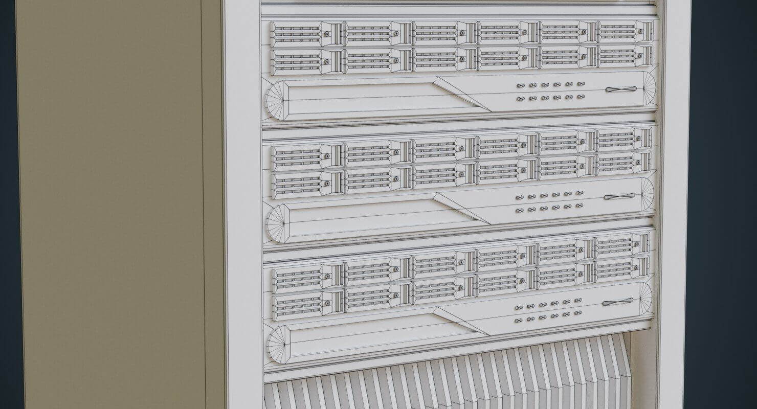 Server 2B - 3D Model by weeray