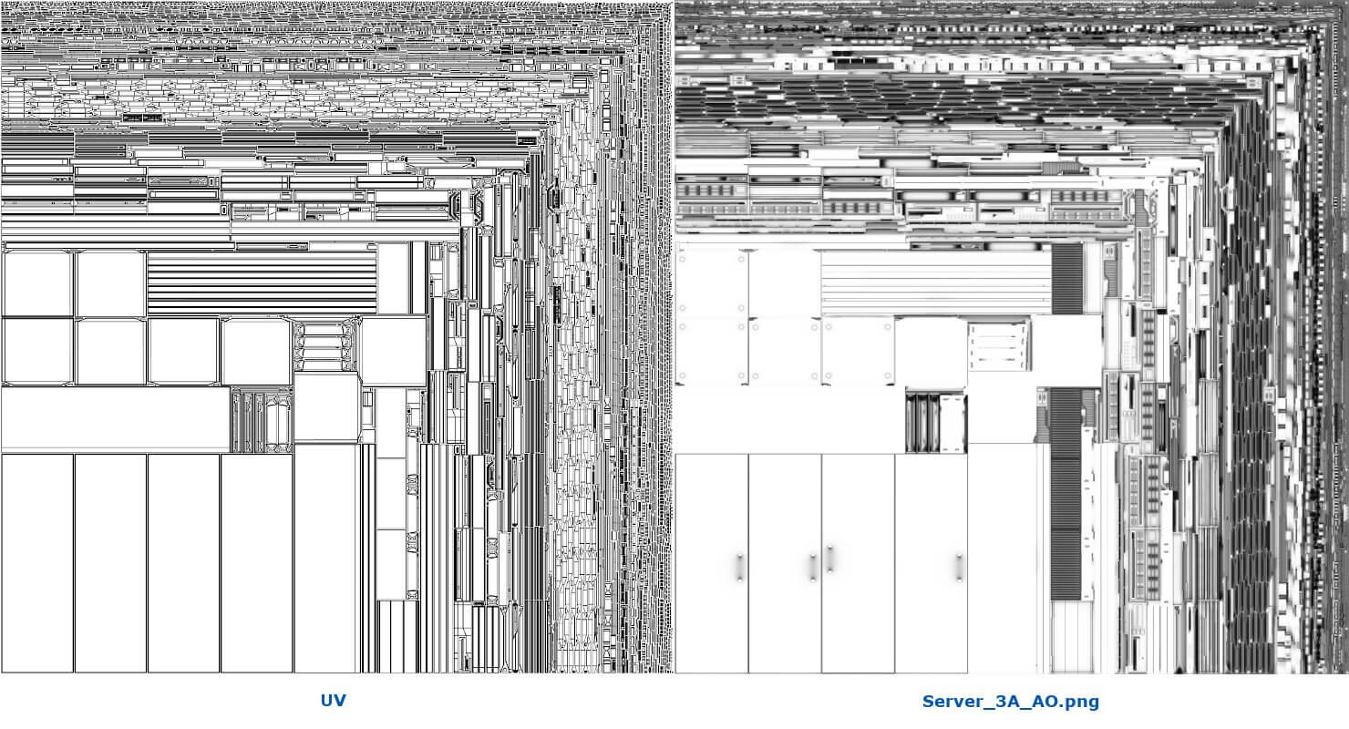 Server 3A - 3D Model by weeray