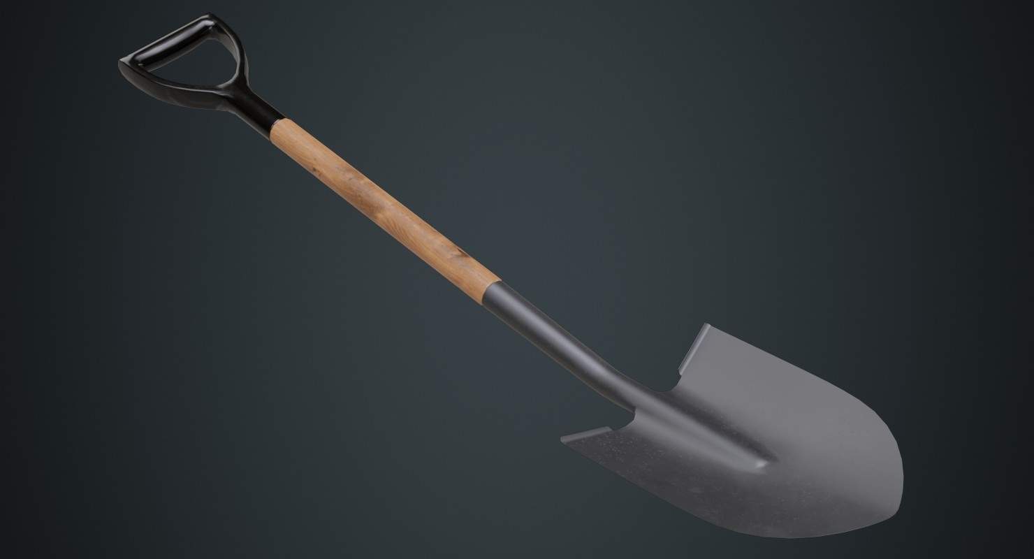 Shovel - 3D Model by weeray