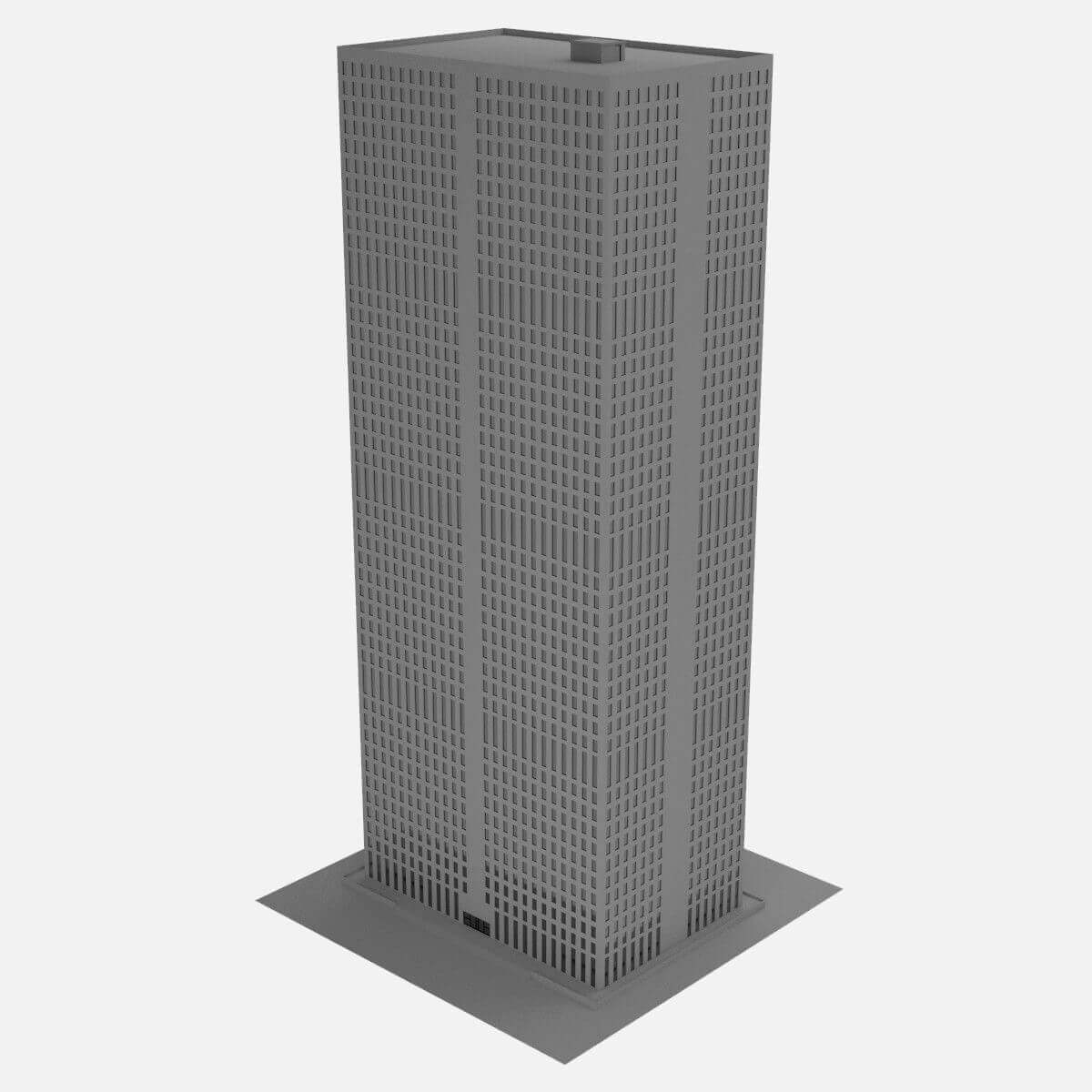 Skyscraper - 3D Model by weeray