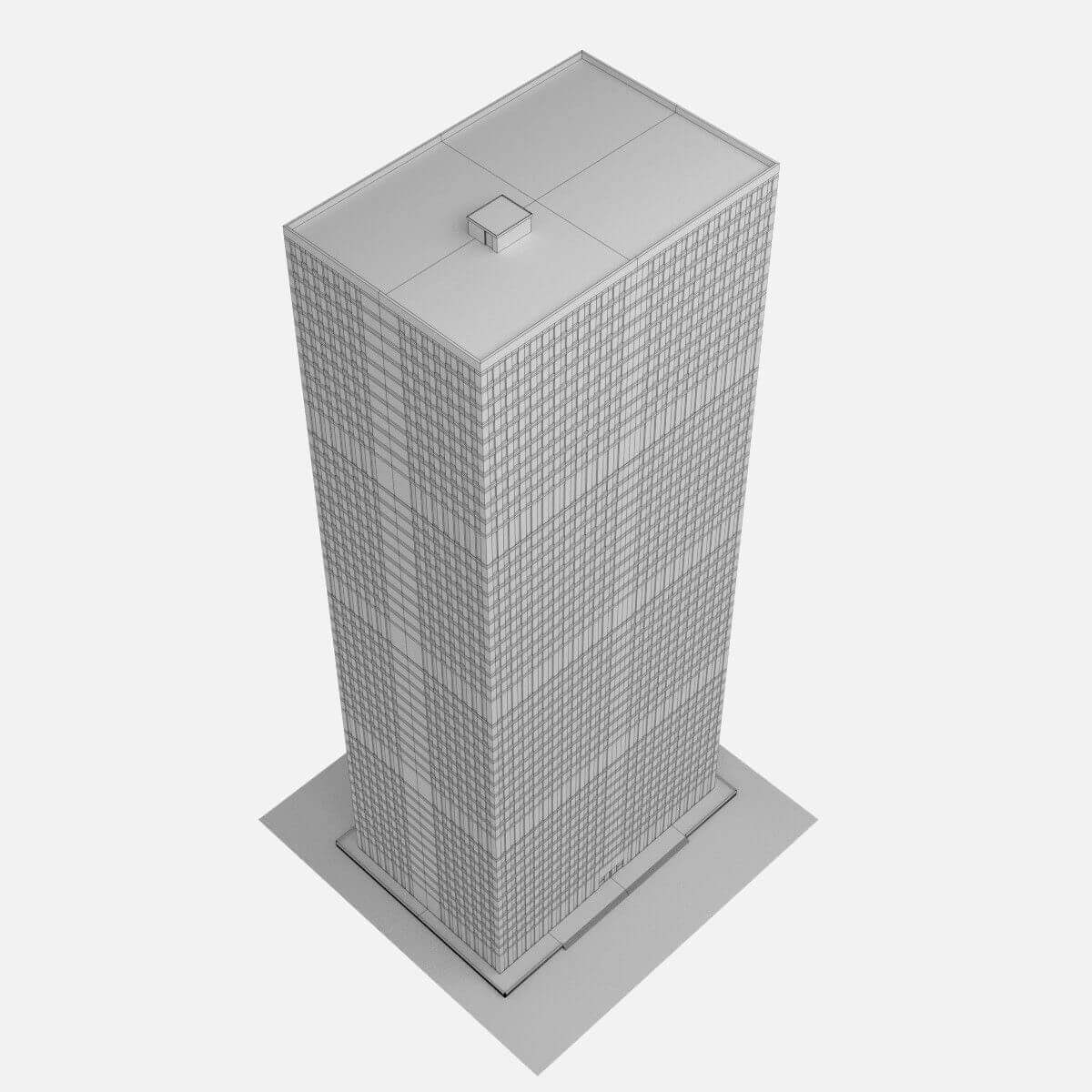 Skyscraper - 3D Model by weeray