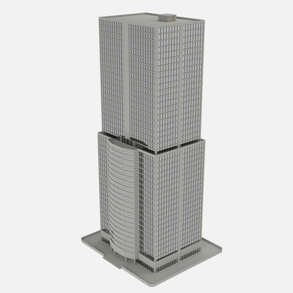 Skyscraper - 3D Model by weeray