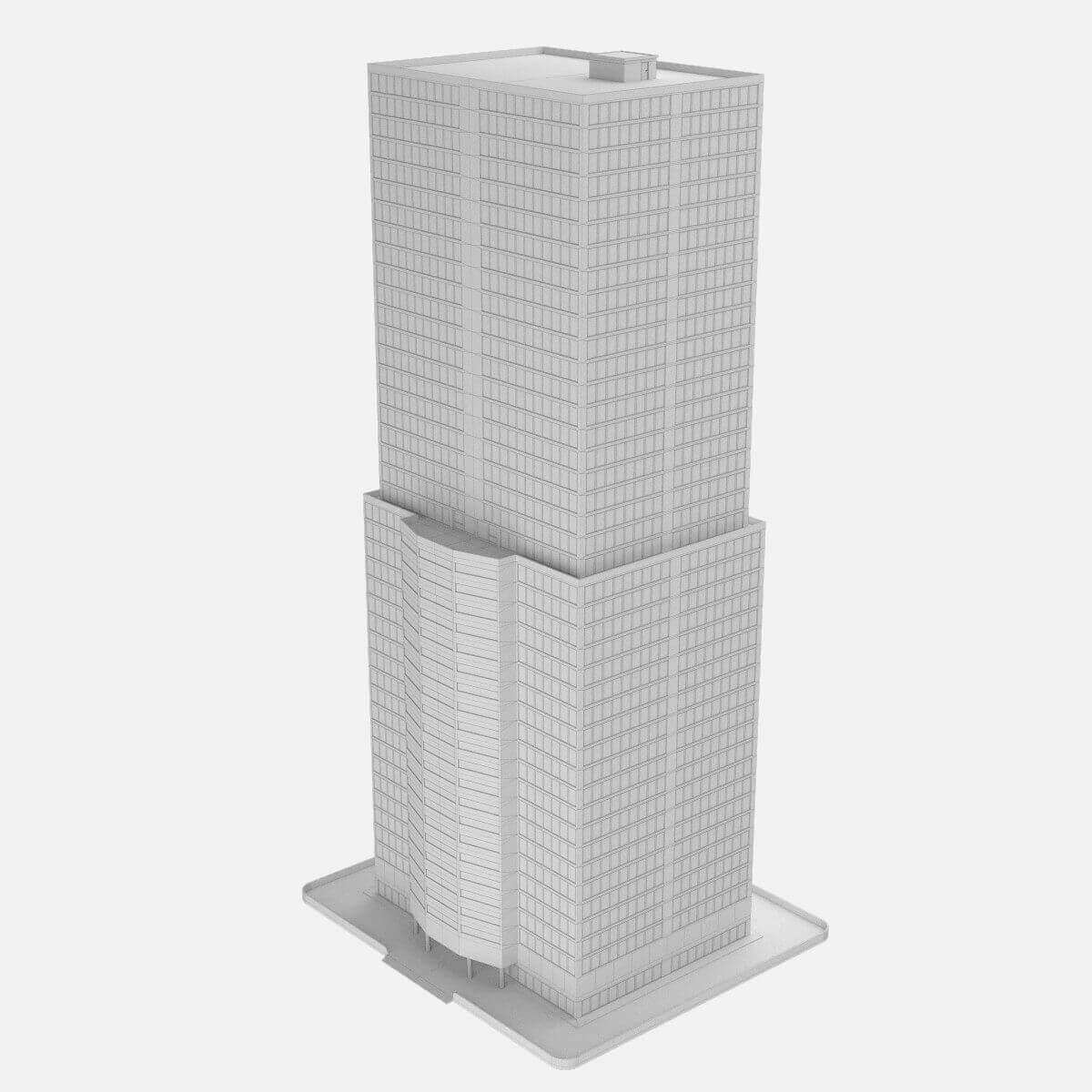 Skyscraper - 3D Model by weeray