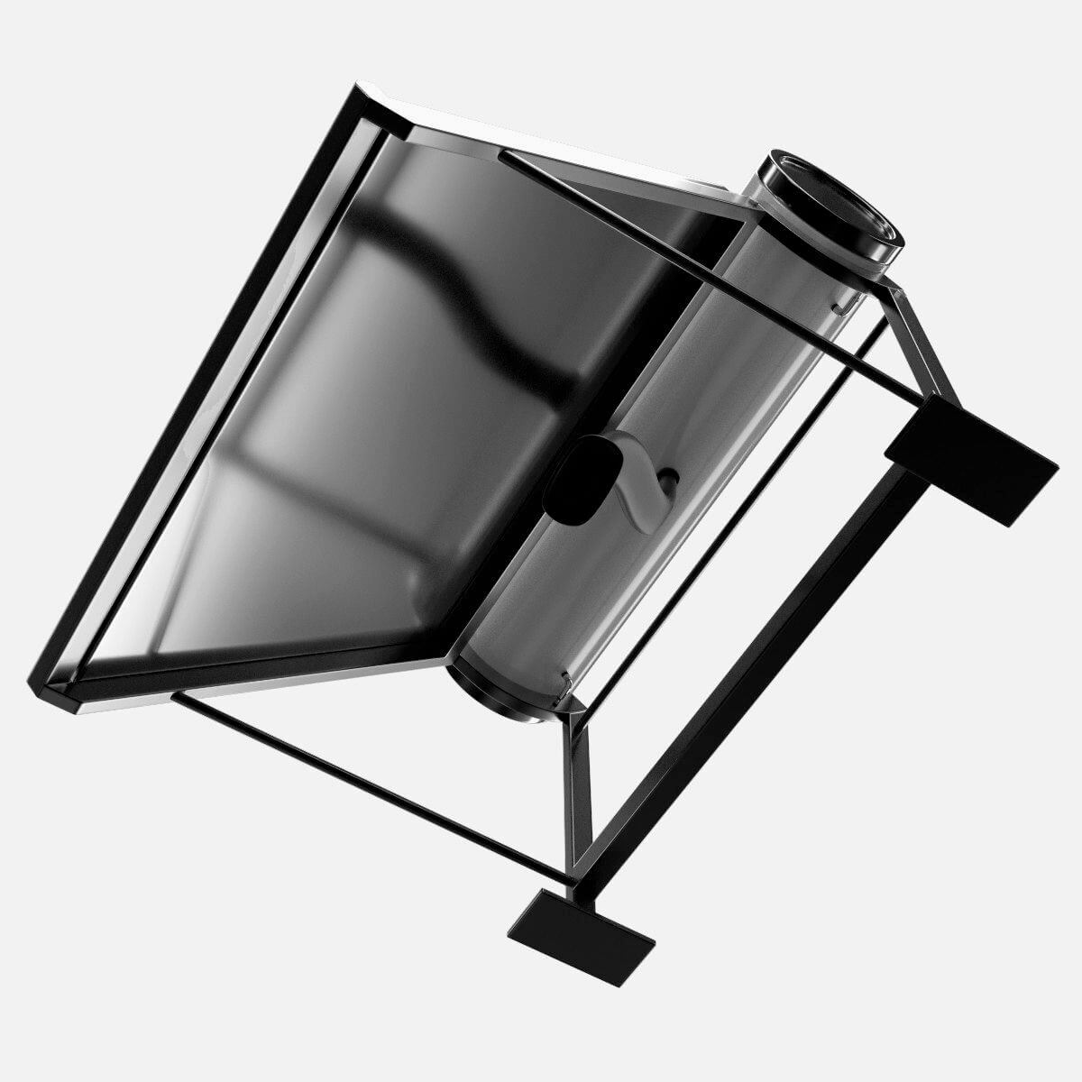 Flat Plate Solar Water Heater - 3D Model by weeray