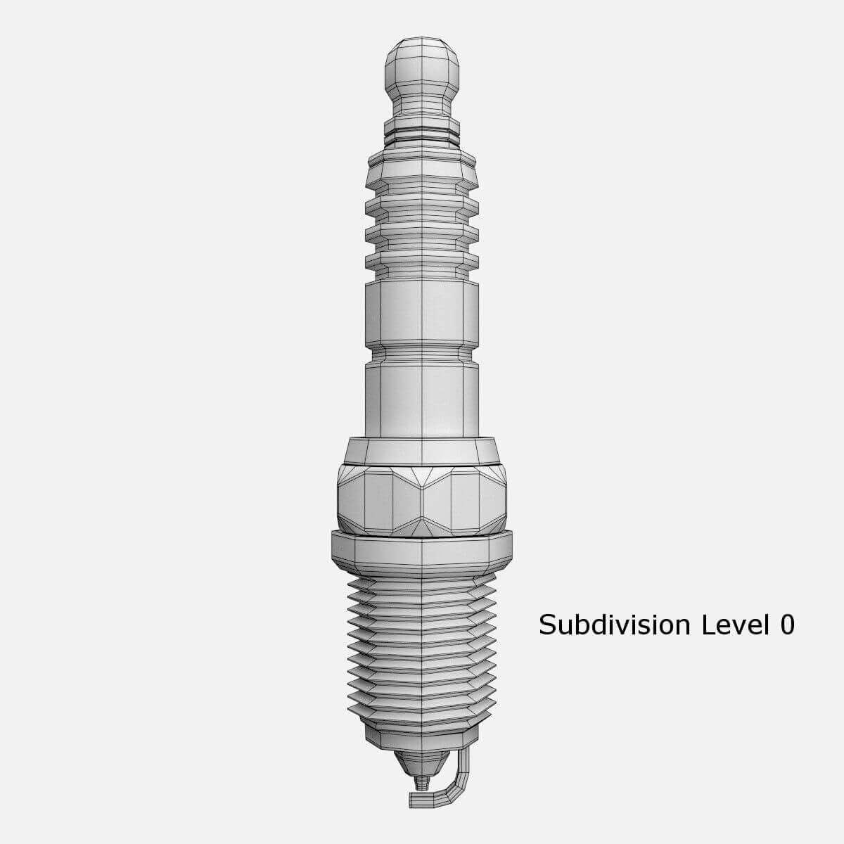 Spark Plug - 3D Model by weeray