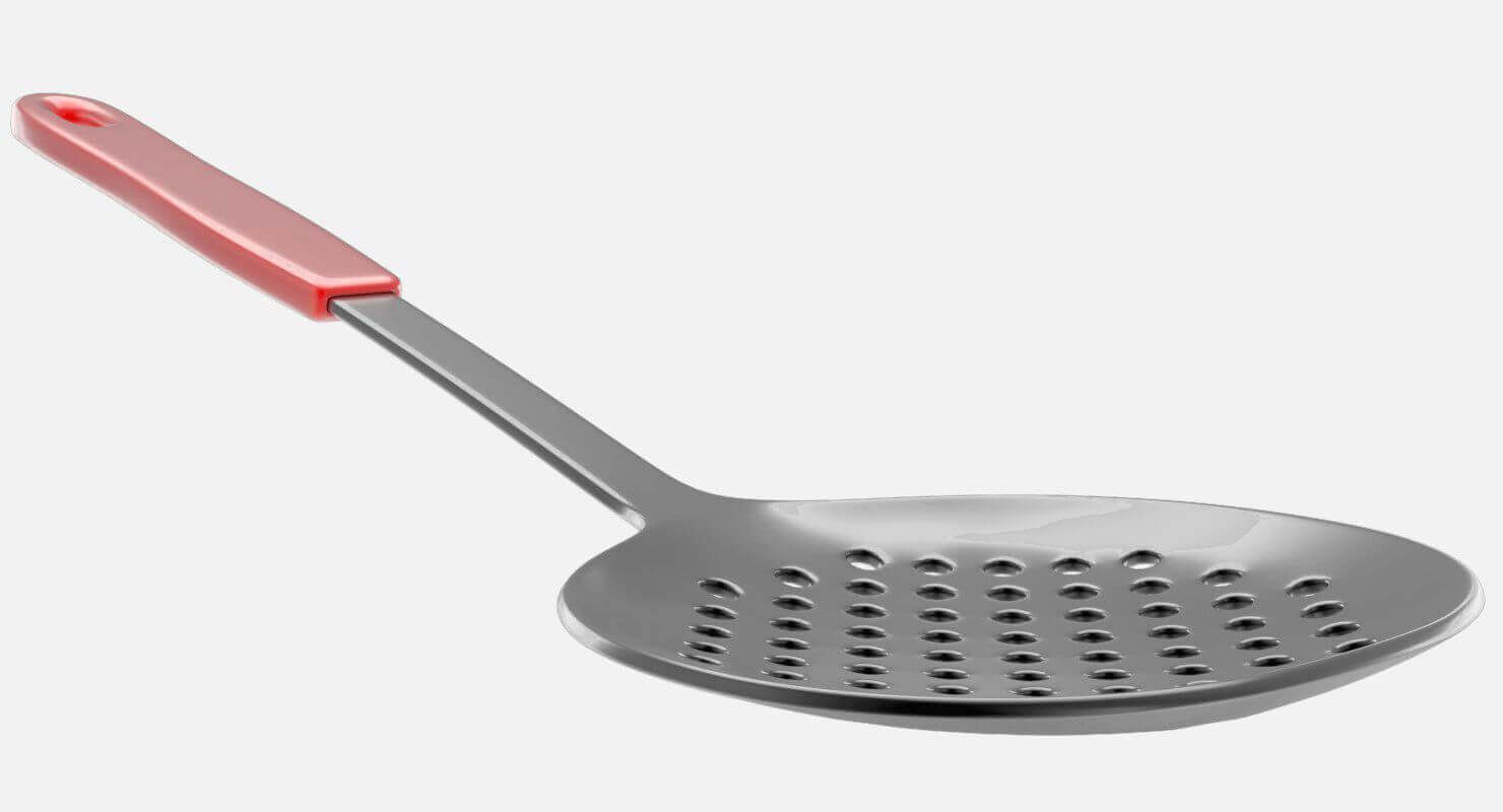 Draining Spoon - 3D Model by weeray