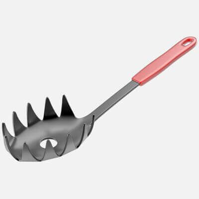 Spaghetti Spoon - 3D Model by weeray