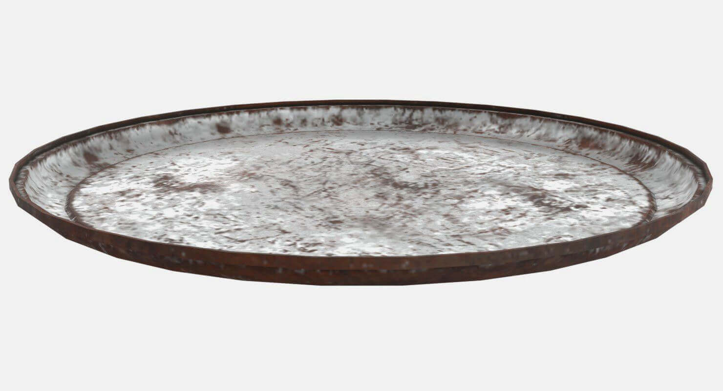 Steel Tray - 3D Model by weeray