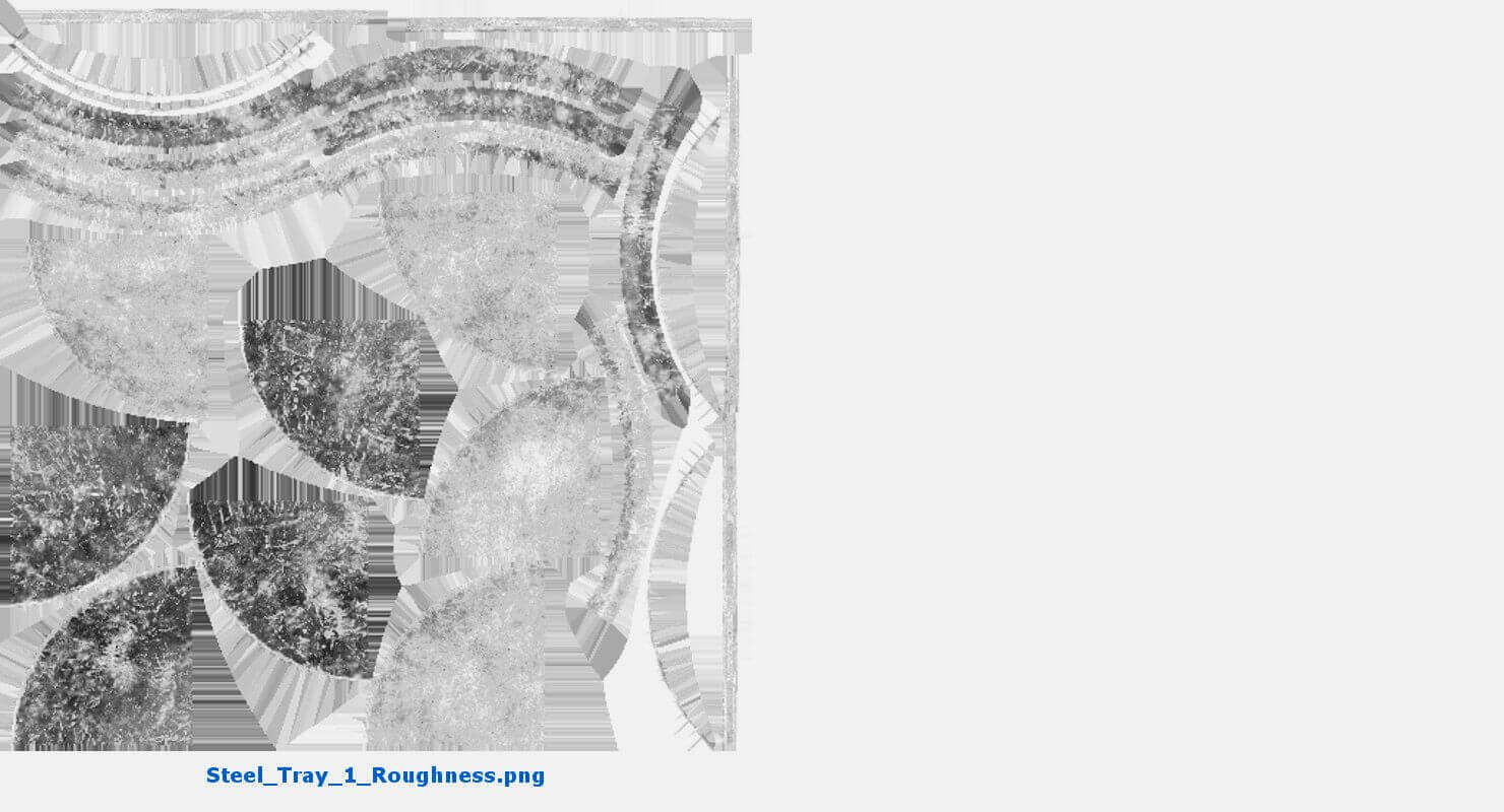 Steel Tray - 3D Model by weeray