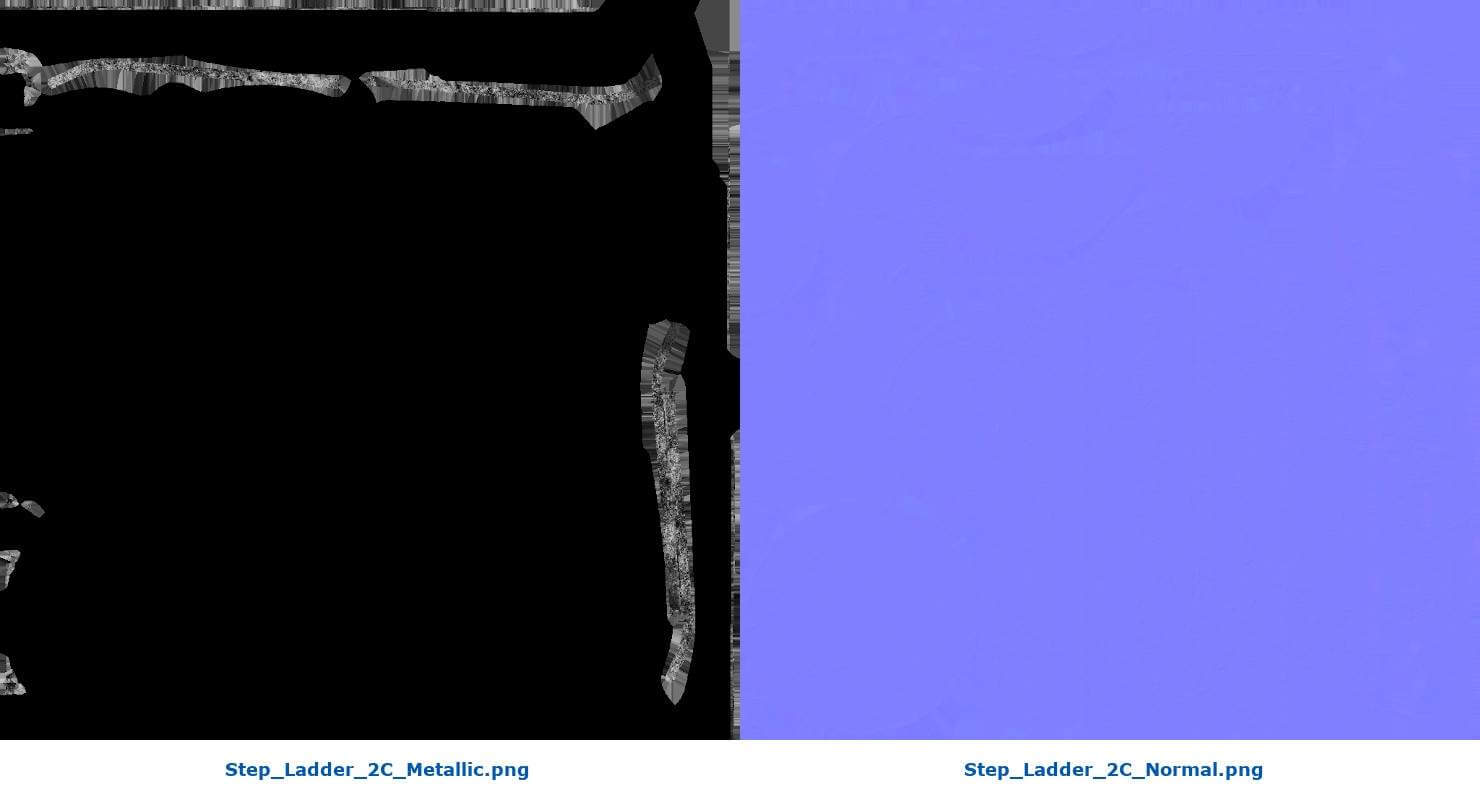 Step Ladder 2C - 3D Model by weeray