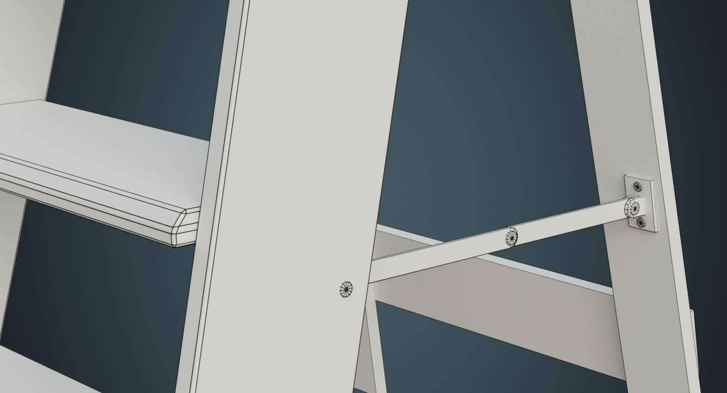 Step Ladder 3A - 3D Model by weeray