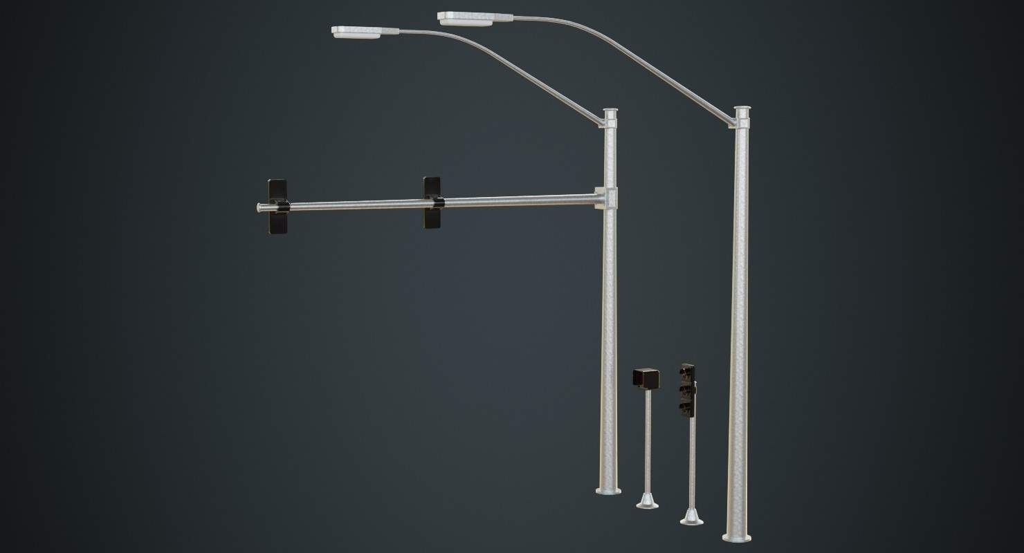 Stop Light 1B - 3D Model by weeray