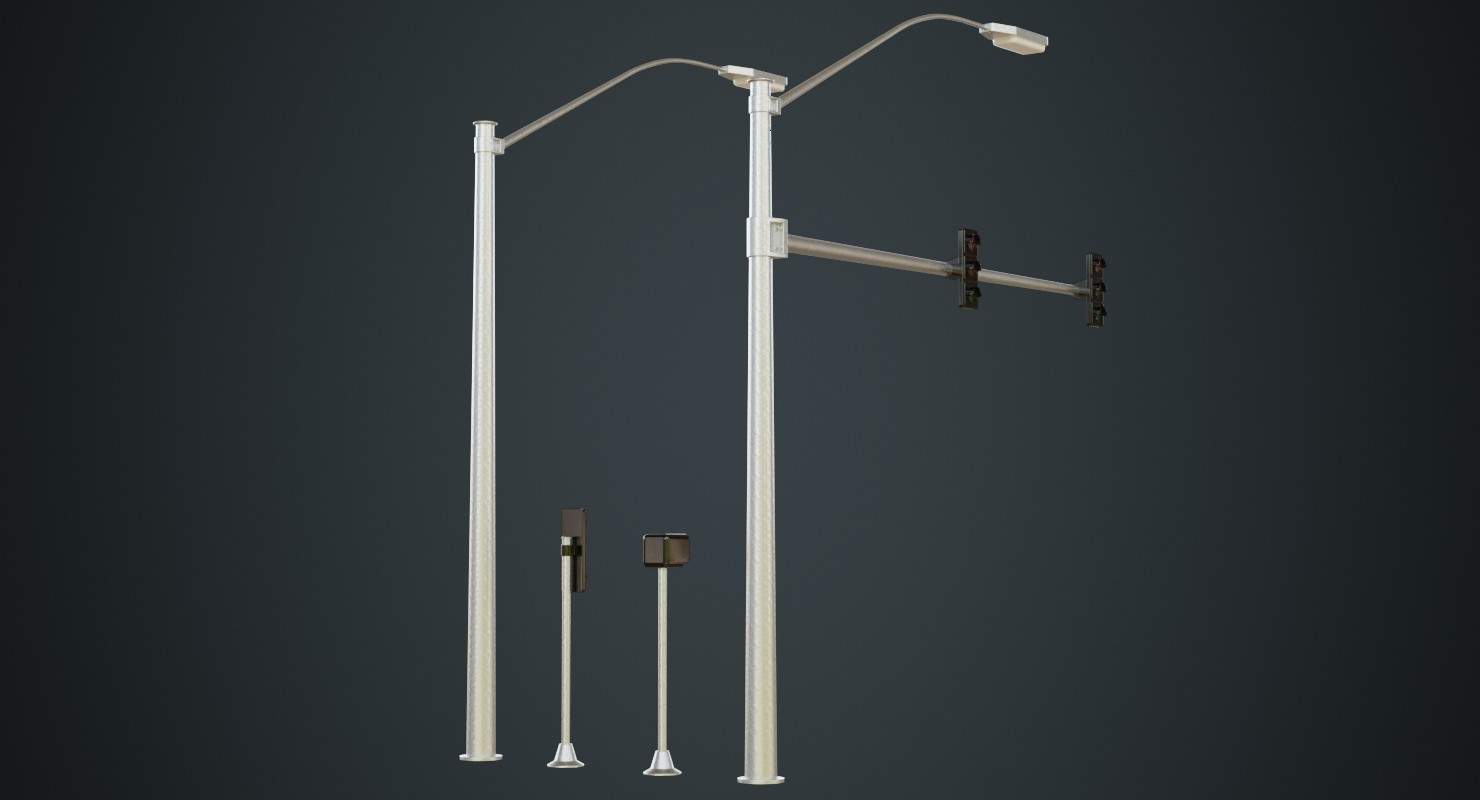 Stop Light 1B - 3D Model by weeray