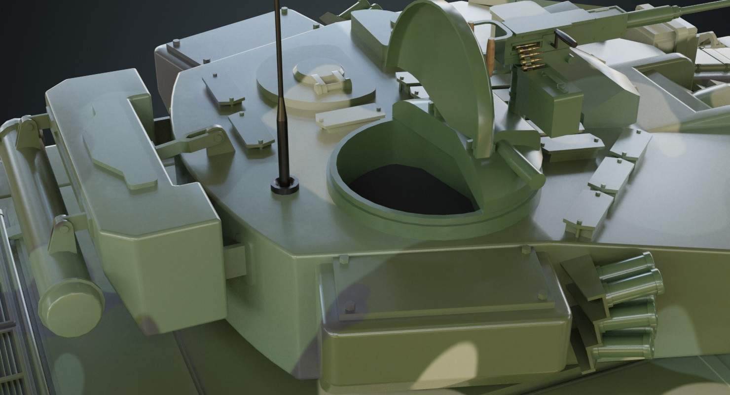 Tank 1A - 3D Model by weeray