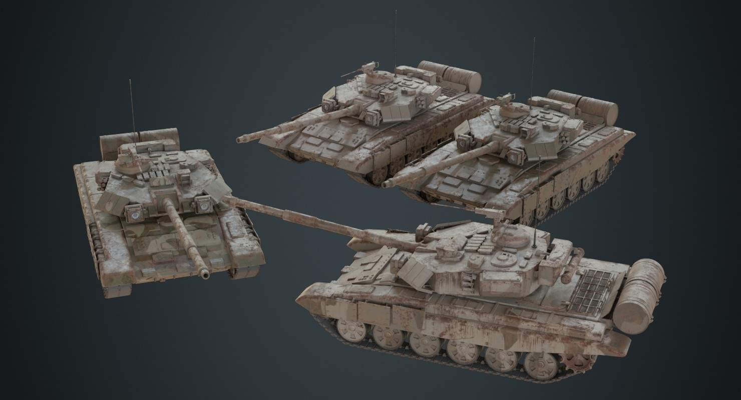 Tank 1C 3D Model