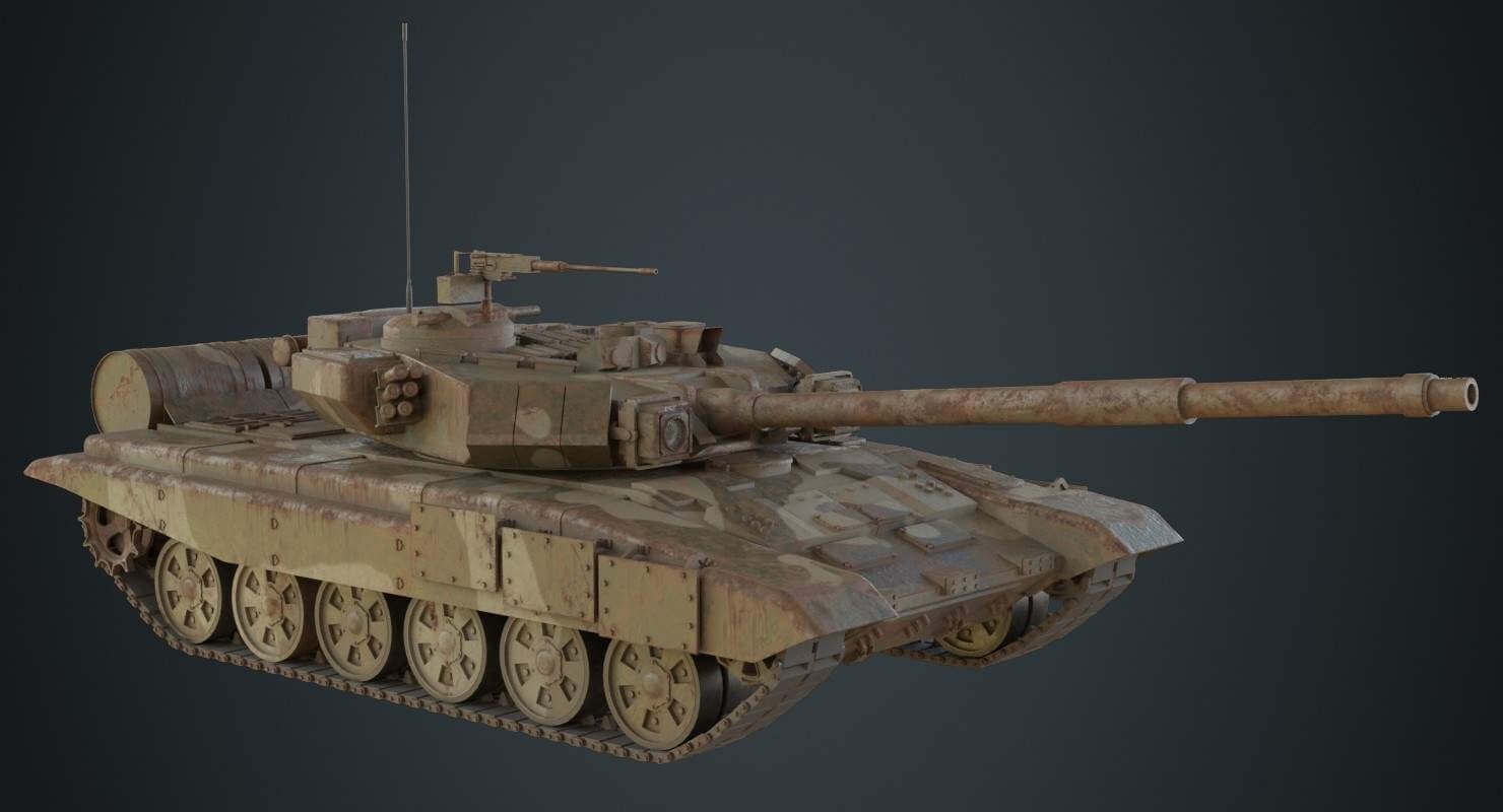 Tank 1C - 3D Model by weeray