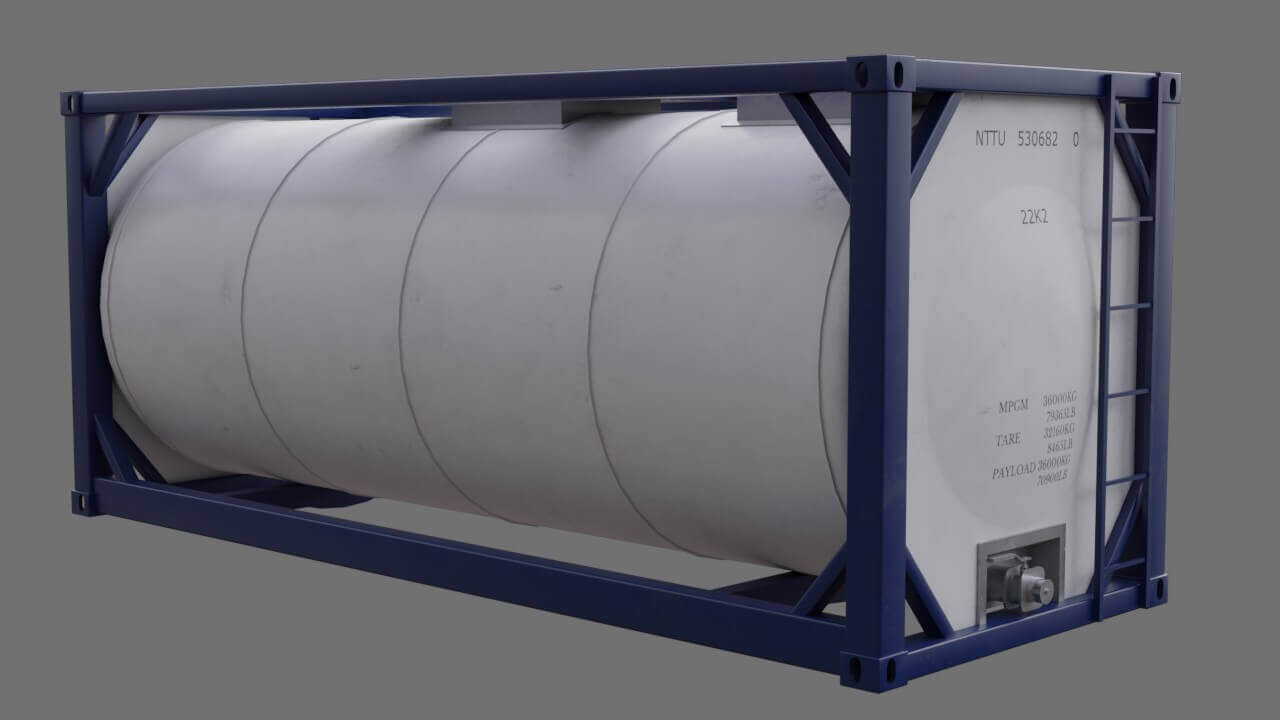 Chemical Tank - 3D Model by weeray