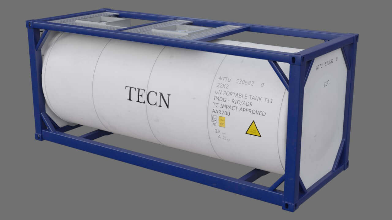 Chemical Tank - 3D Model by weeray