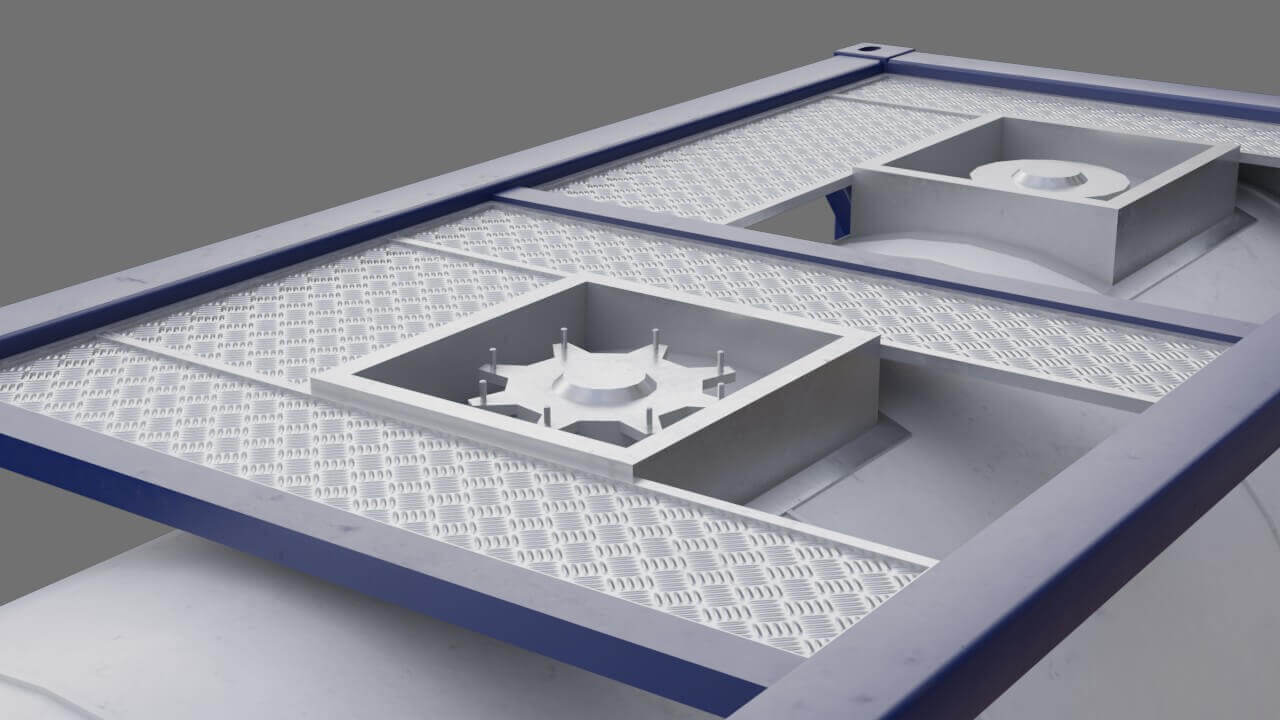 Chemical Tank - 3D Model by weeray