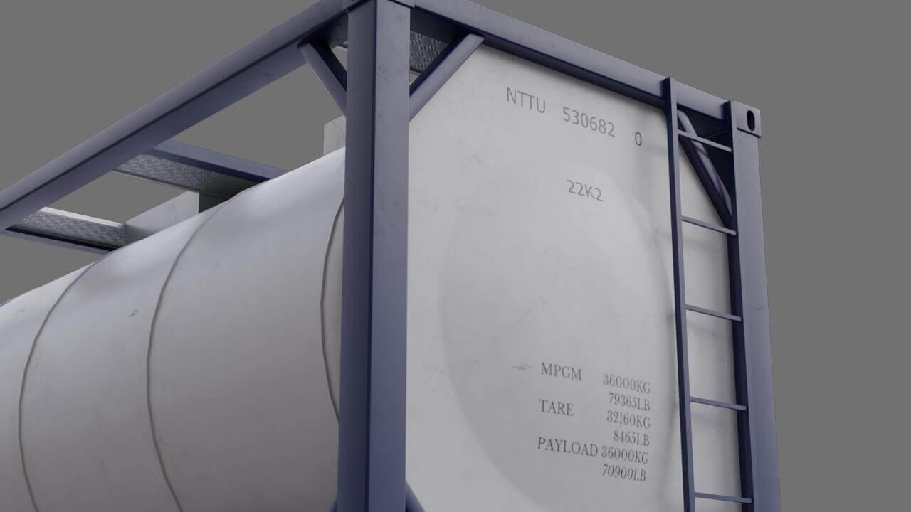 Chemical Tank - 3D Model by weeray