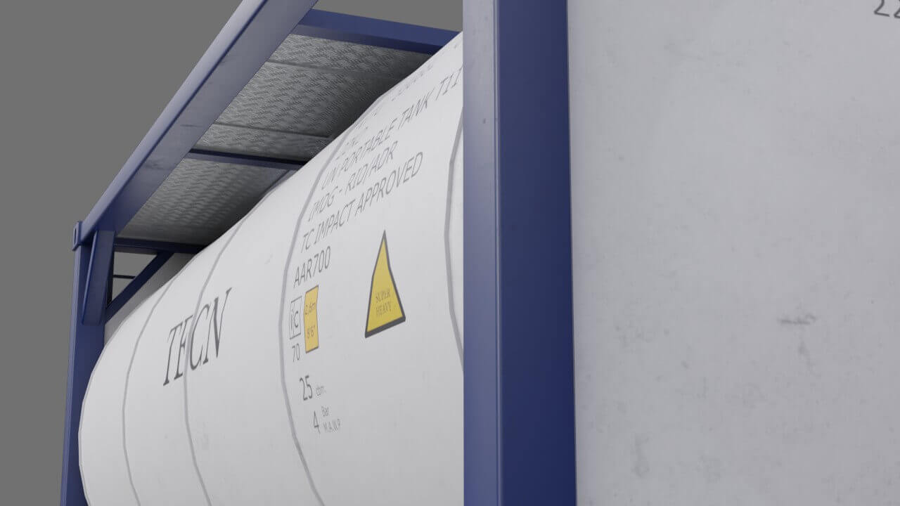 Chemical Tank - 3D Model by weeray