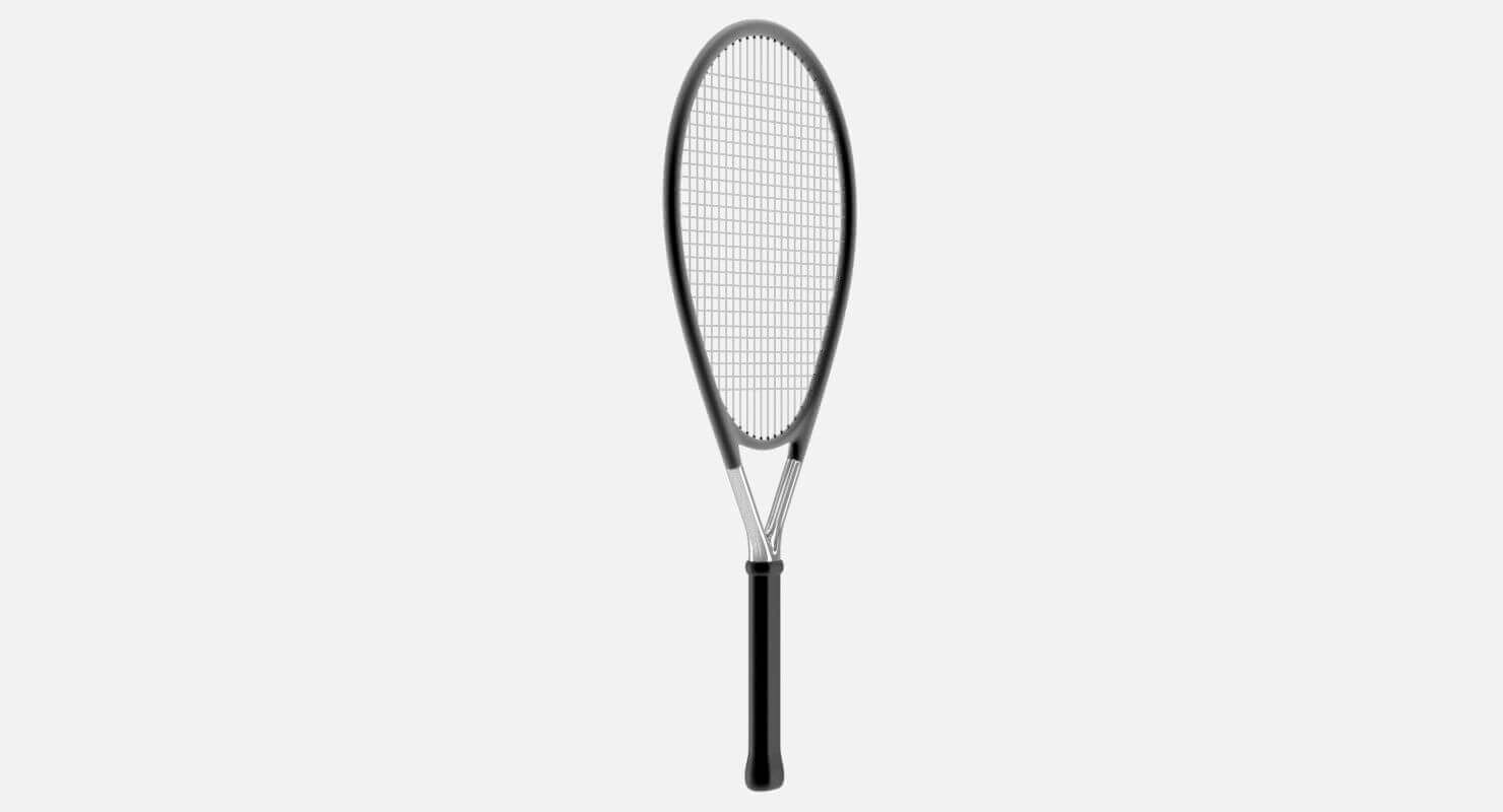 Tennis Racquet - 3D Model by weeray