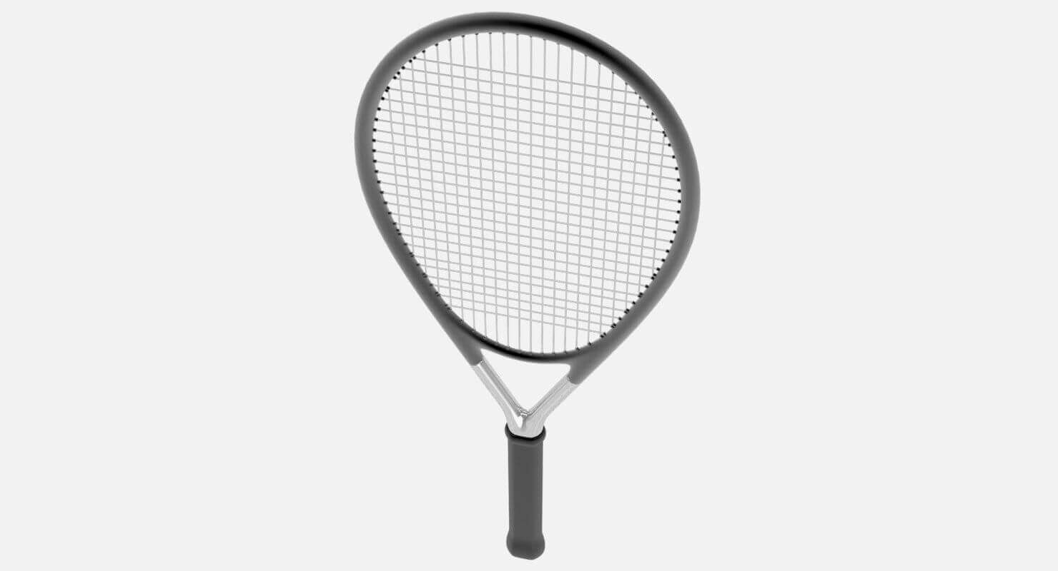 Tennis Racquet - 3D Model by weeray