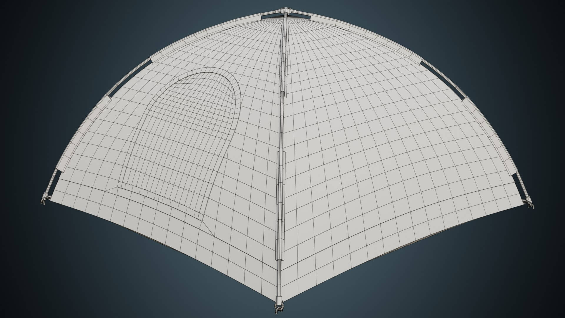Tent 1 Basic - 3D Model by weeray