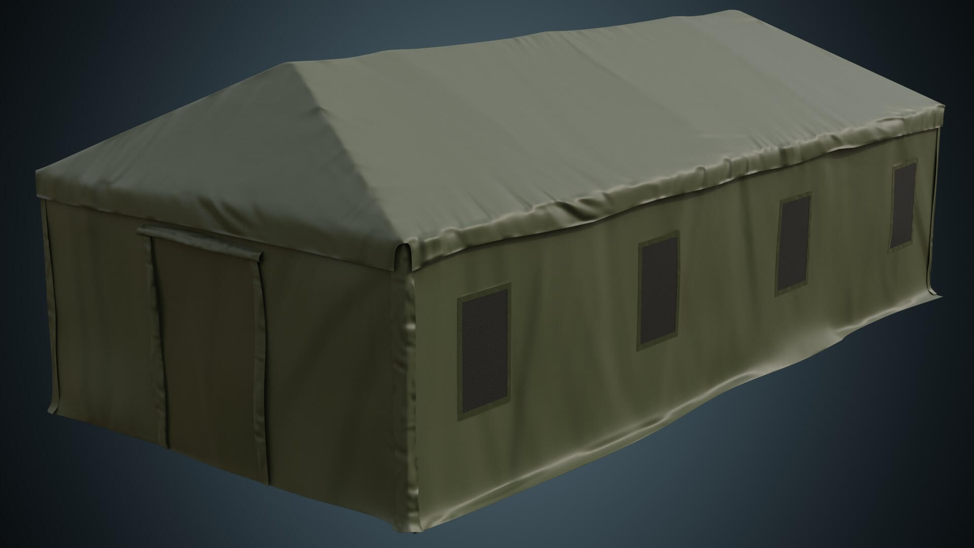 Tent 2A 3D Model by weeray